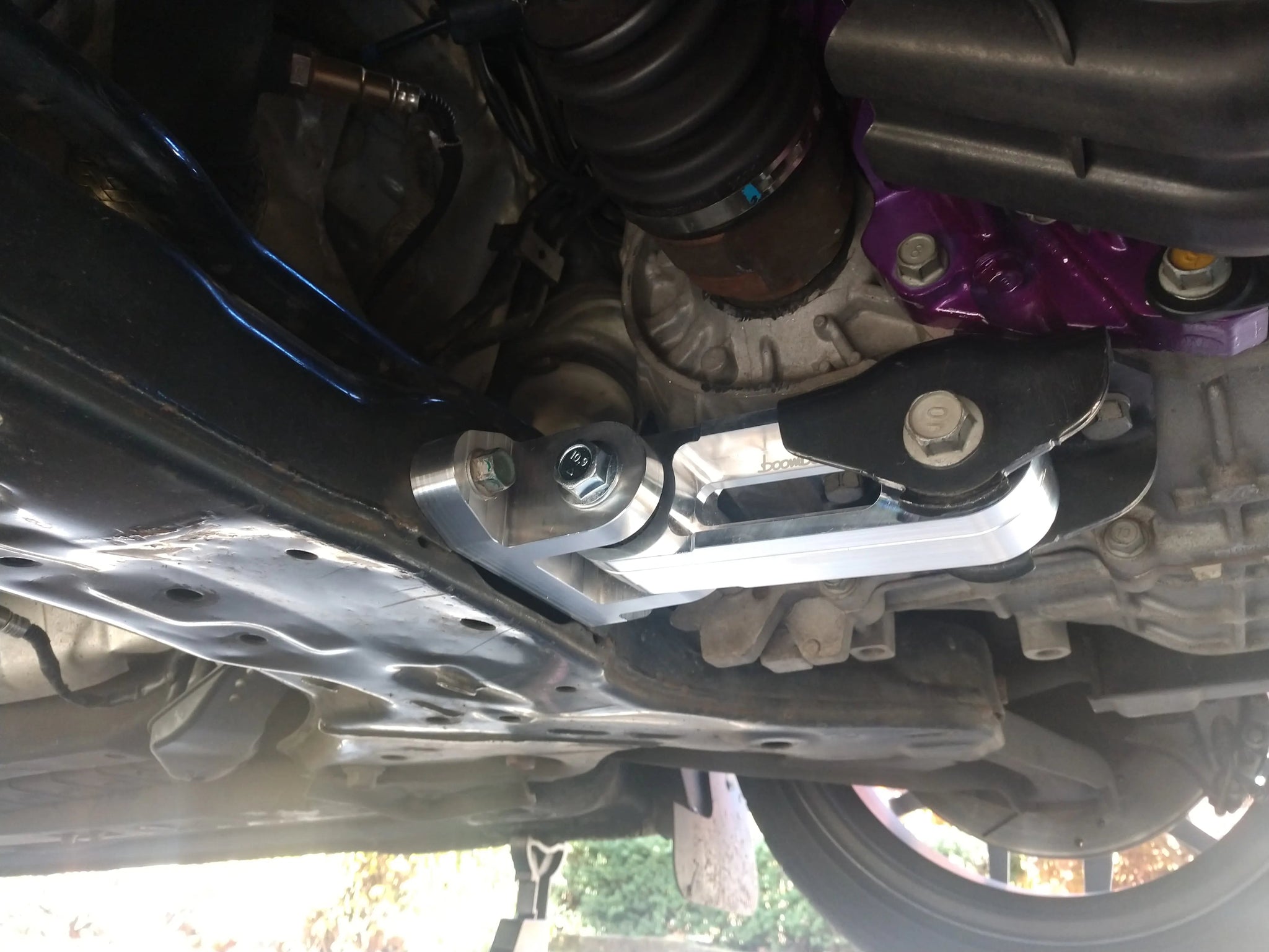 Boomba Racing Rear Motor Mount Hyundai Veloster N/A & Turbo (13-21) Al