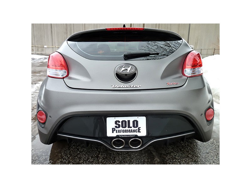 Solo Performance Mach 2-in-1 Modular Catback Exhaust Hyundai Veloster