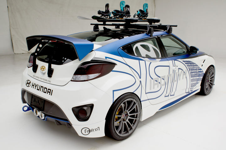 ARK C-FX Rear Bumper Side Extensions Hyundai Veloster Turbo (13-17) [F