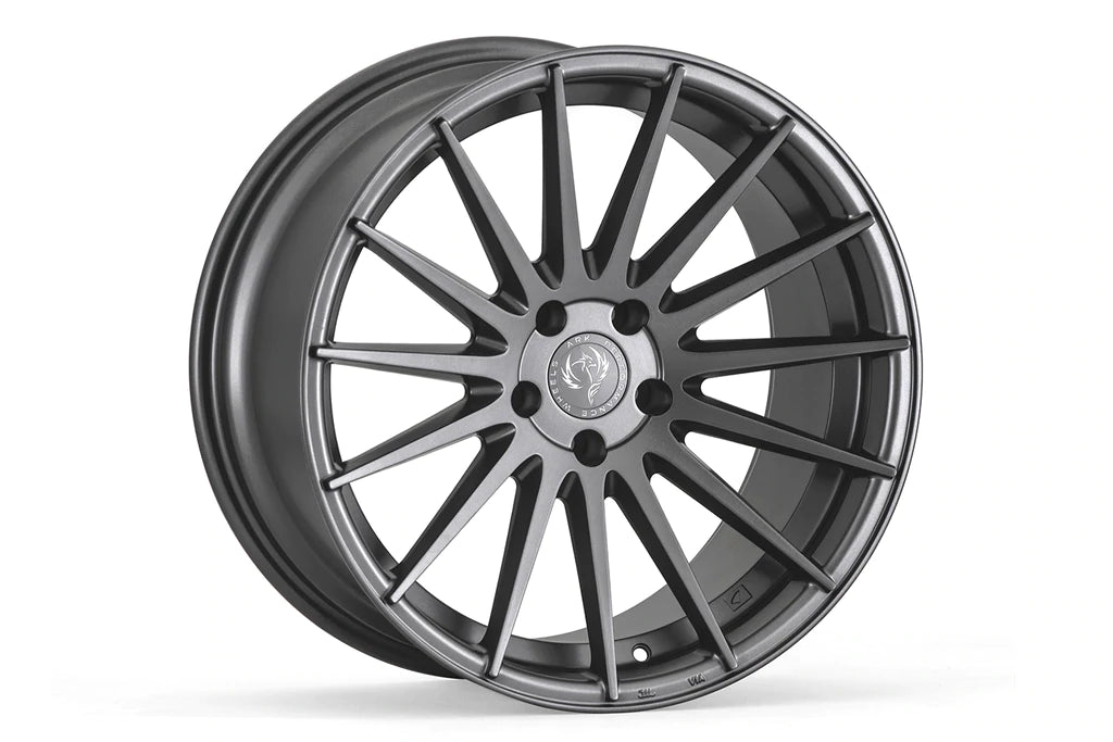 ARK ARK-225S Monoblock Cast Wheel (19X9.5 5X114.3 15ET) Hyper Silver