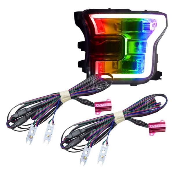 Oracle Headlight DRL Upgrade Kit Ford F150 (15-17) [ColorSHIFT] w/ or
