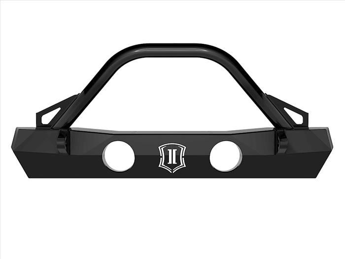 ICON Pro-Series Front Bumpers Jeep Wrangler JL (18-20) w/ Bars & Tabs