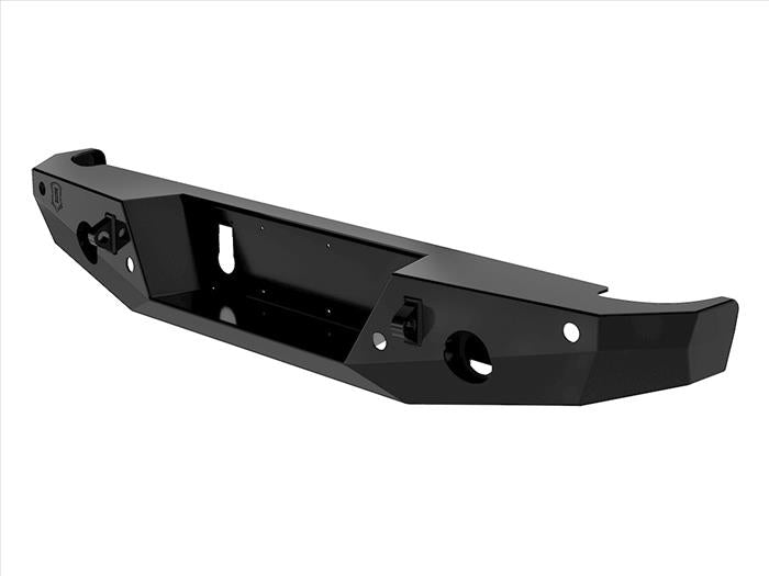 ICON Pro-Series Rear Bumpers Jeep Gladiator JT (20-21) w/ Hitch & Tabs