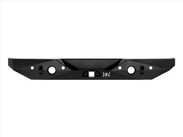 ICON Pro-Series 2 Rear Bumpers Jeep Wrangler JL (18-21) w/ Hitch & Tab