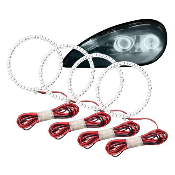 Oracle LED Headlight Halo Kit Dodge Viper GTS (1996-2002) Multicolored ...