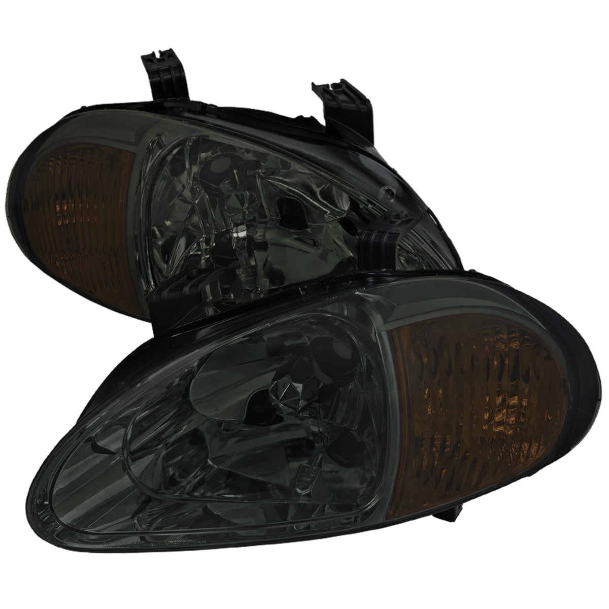 Spec-D OEM Replacement Headlights Honda Del Sol (93-97) JDM w/ Amber