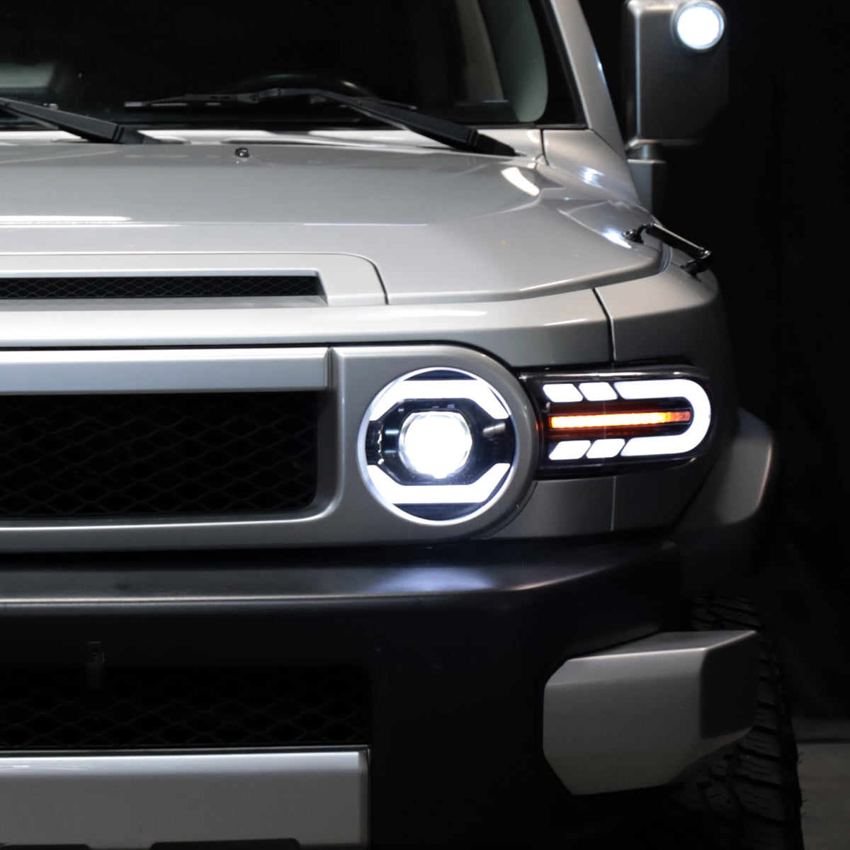 Spec-D Projector Headlights Toyota FJ Cruiser (07-14) Sequential Full ...