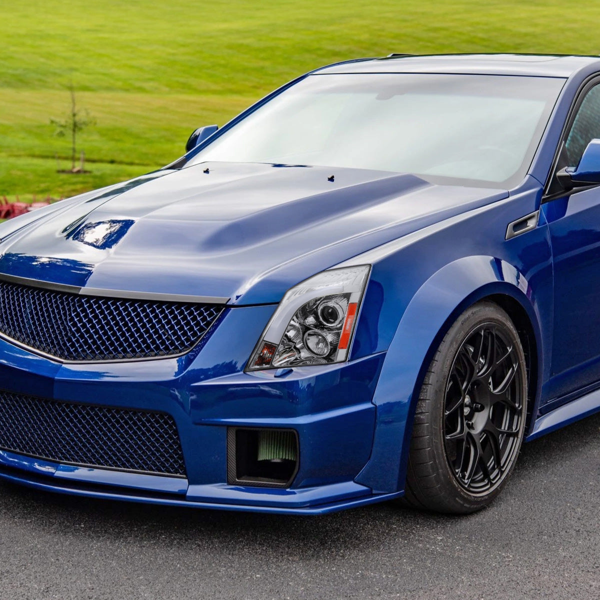 Spec-D Projector Headlights Cadillac CTS (2008-2014) Sequential Switch