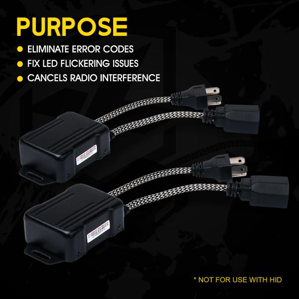 Xprite Reflex Series LED Headlight Canbus Anti-Flicker Resistor Decode