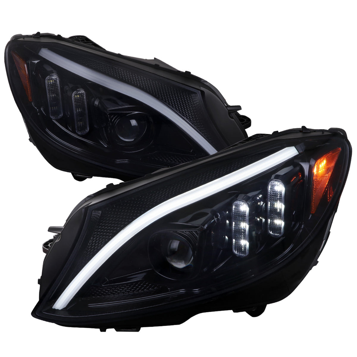 Spec-D Projector Headlights Mercedes C250 C300 C400 C450 Sedan W205 (1