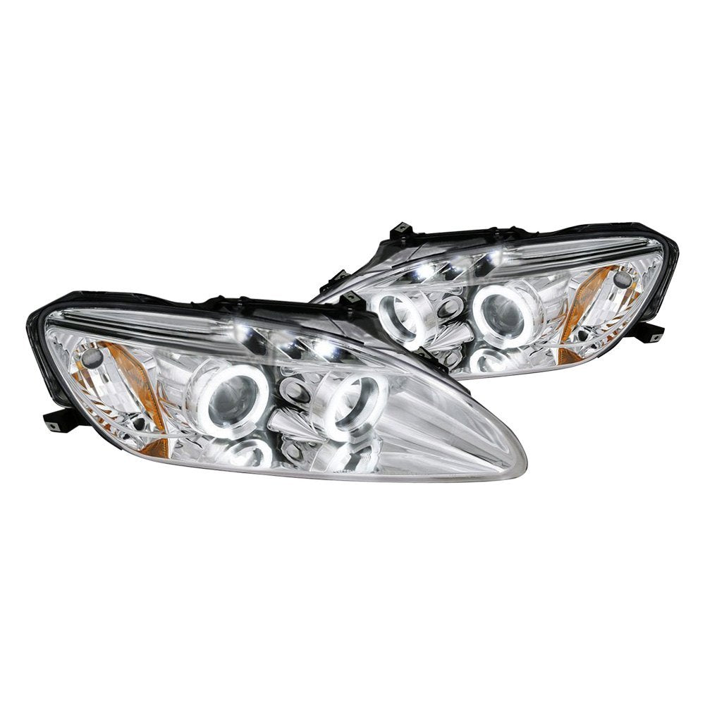 Spec-D Projector Headlights Honda S2000 AP2 (04-09) Halo w/ LED DRL