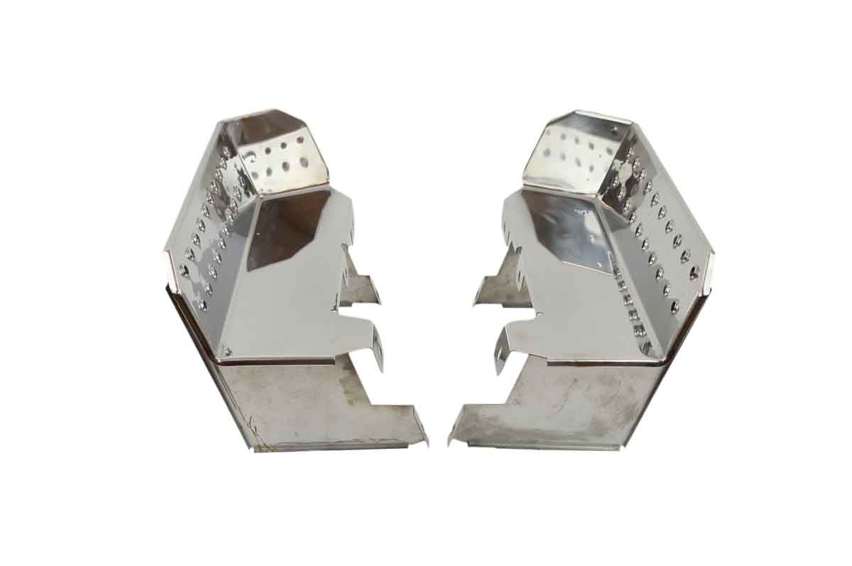 Kentrol Side Steps Jeep CJ7 / Wrangler YJ (1976-1995) Polished or Blac