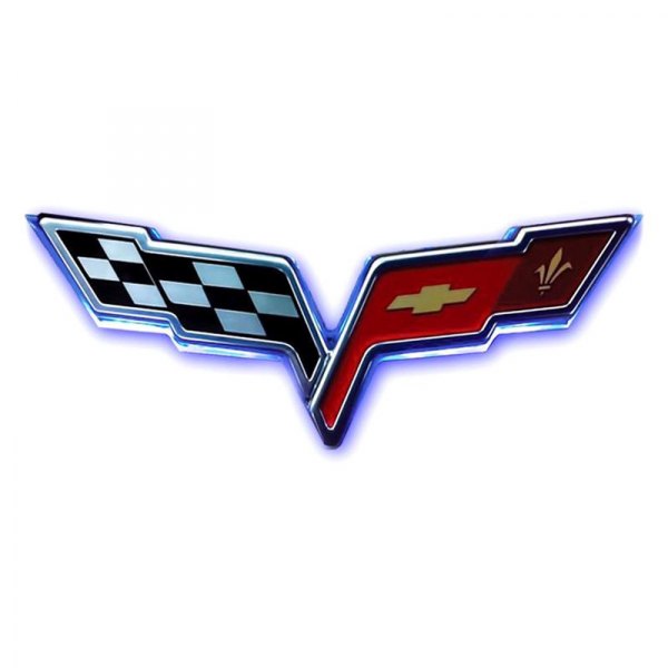 Oracle Rear LED Illuminated Emblem Corvette C6 (2005-2013) Multicolore