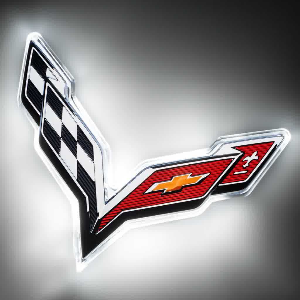 Oracle Rear LED Illuminated Emblem Corvette C7 (2014-2019) Multicolore