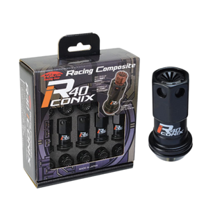 Project Kics Lug Nuts Set [R40 Iconix Racing Composite] 12X1.5 or 12X1