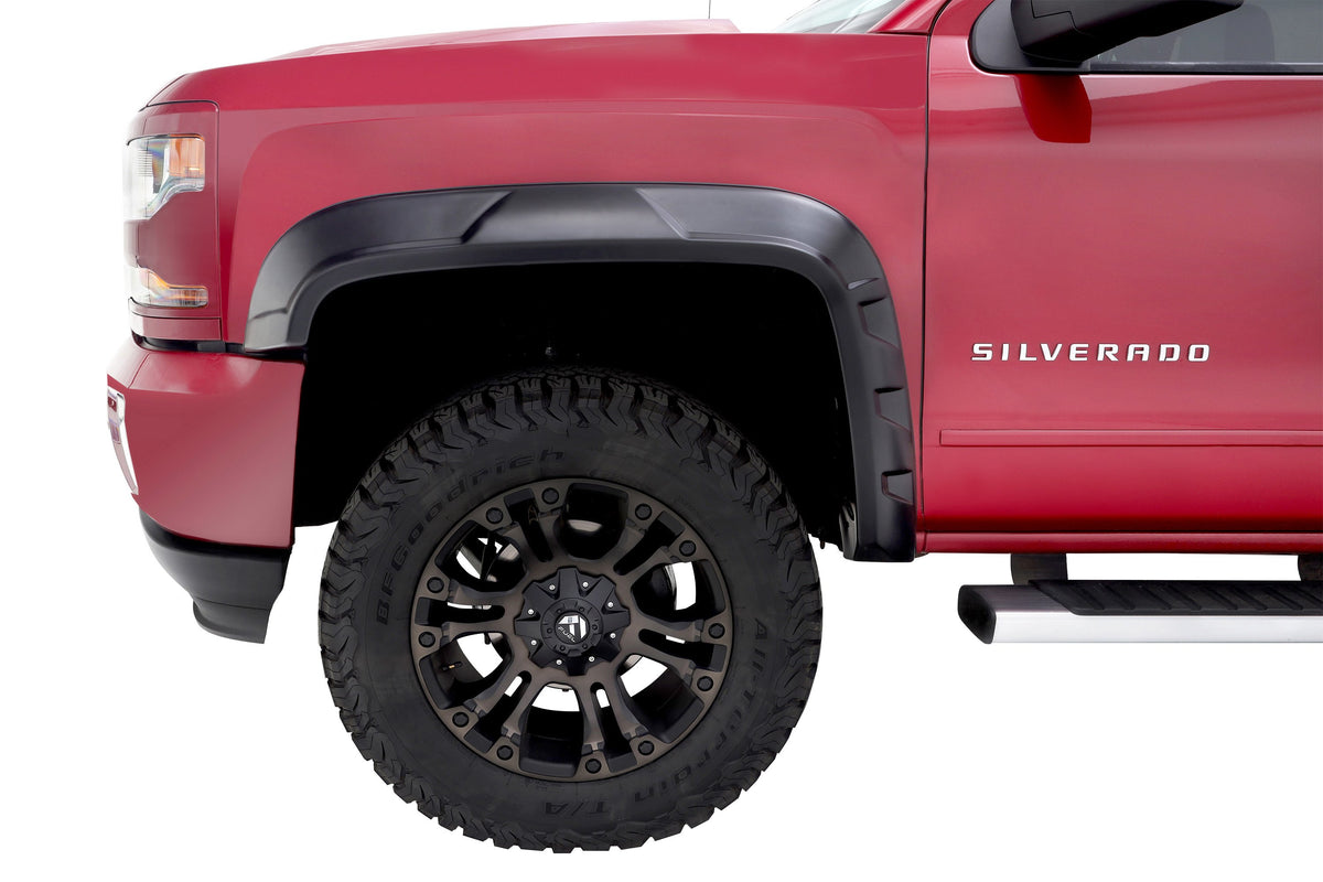 Bushwacker DRT Fender Flares Chevy Silverado 1500 (2014-2018) Front/Re