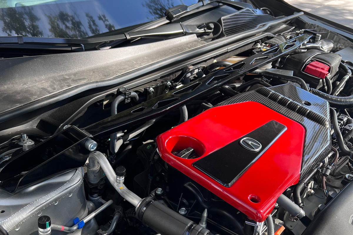 HPS Strut Bar Acura Integra 1.5T Turbo (2023-2024) Front - Polished Up ...