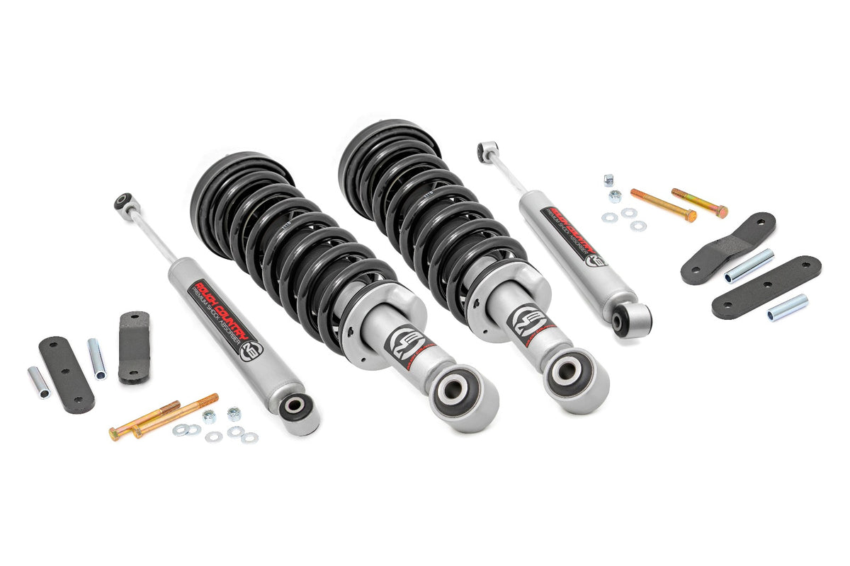 Rough Country Lift Kit Nissan Frontier 4WD (05-22) [2.5" Lift] w/ N3 S