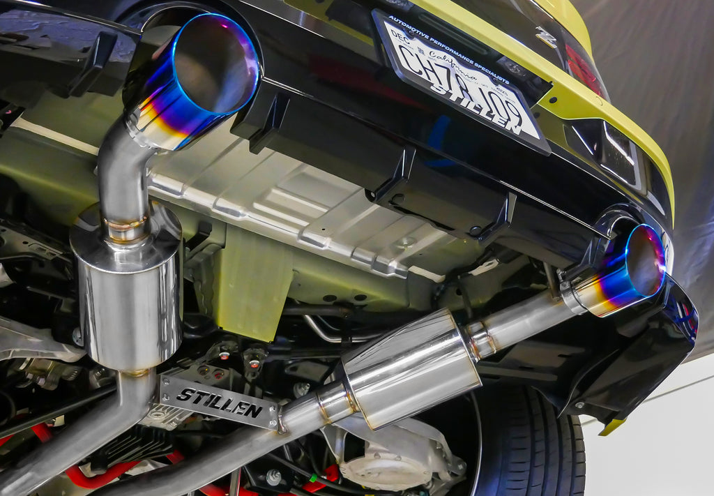 STILLEN Exhaust Nissan Z (2023-2024) Street Catback w/ Polished / Blue