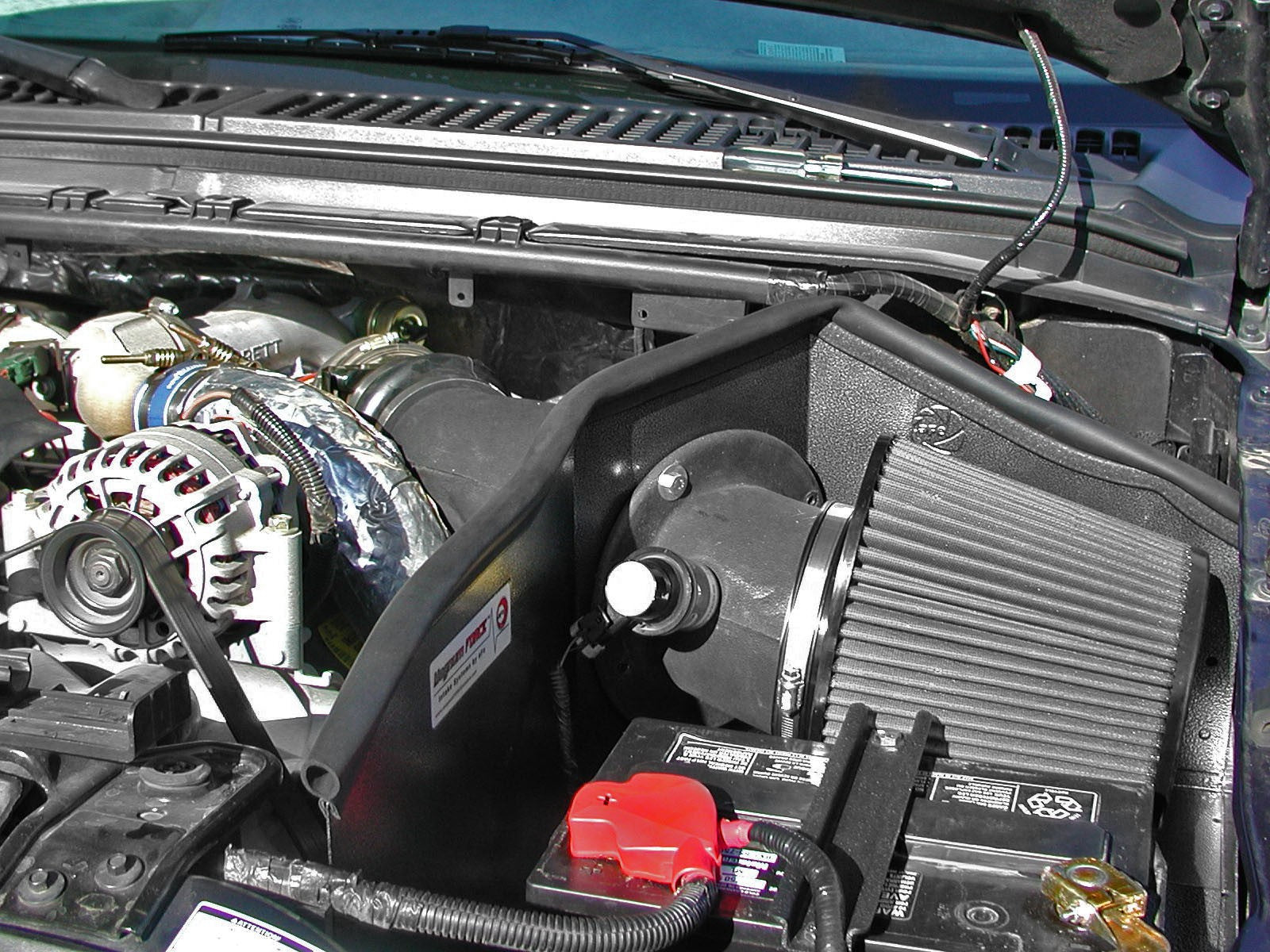 aFe Cold Air Intake Ford F250 F350 F450 F550 V8 Diesel (99-03) Magnum