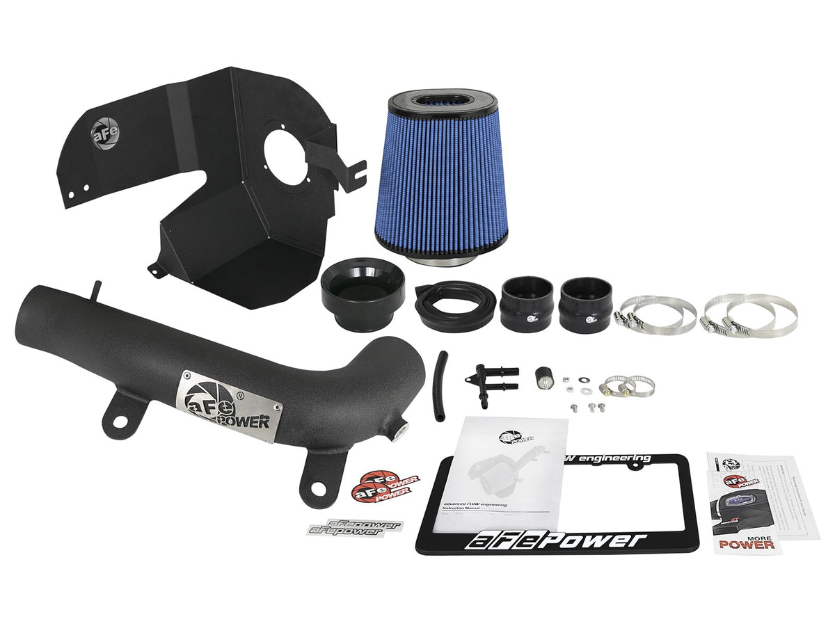 aFe Magnum FORCE Stage-2 XP Powder-Coated Cold Air Intake Jeep Wrangle
