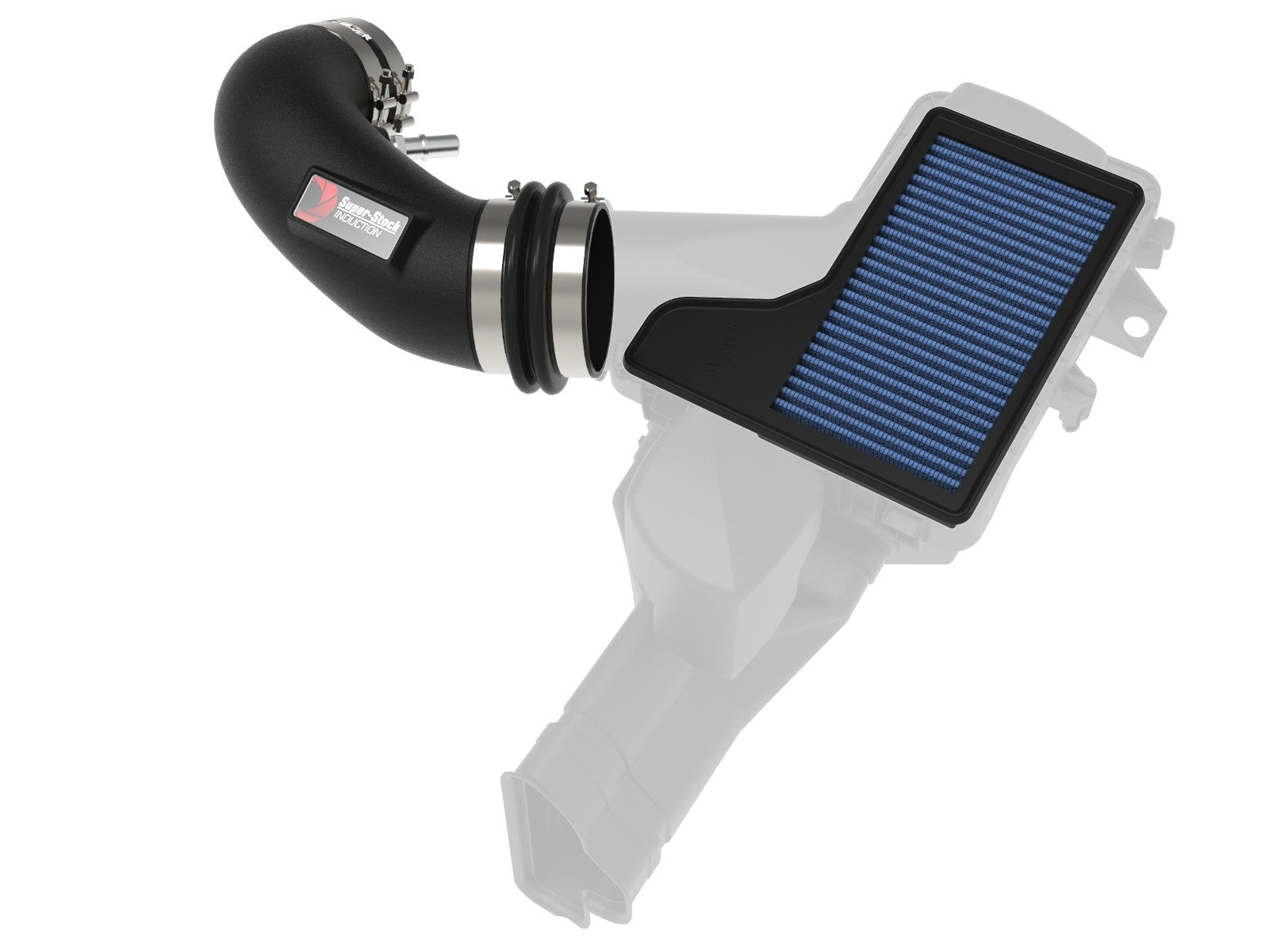 aFe Super Stock Air Intake Ford Mustang GT V8 5.0L (18-21) V8 5.0L Ind