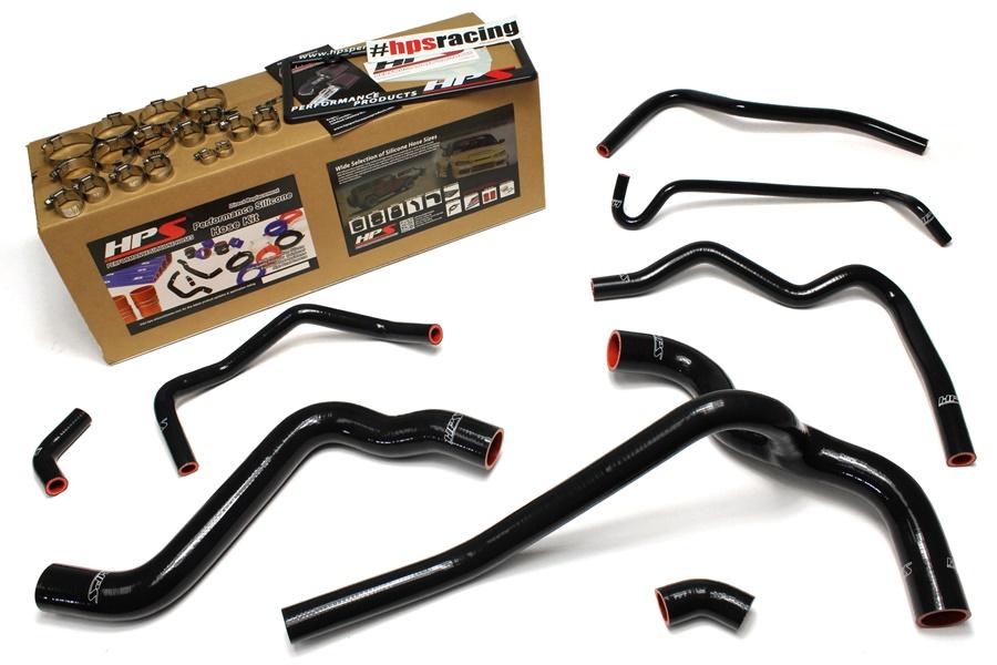 HPS Performance Silicone Radiator + Heater Hoses Ford Mustang 4.0 V6