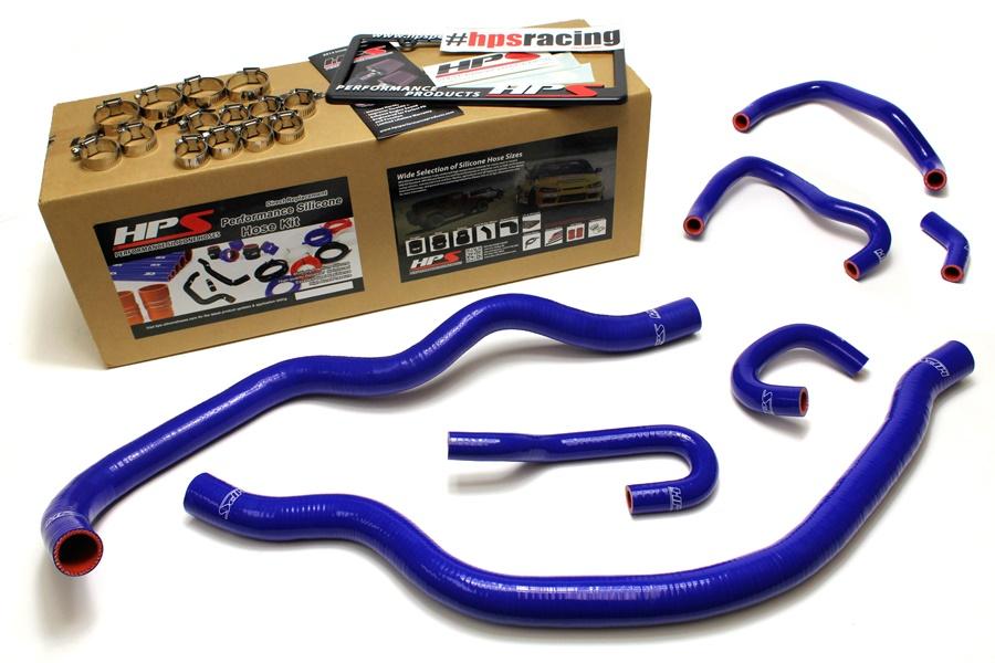 HPS Silicone Radiator + Heater Hoses Honda S2000 AP1/AP2 (00-05) Red ...