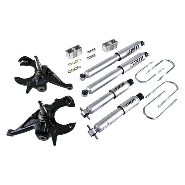 Belltech Lowering Kit Chevy S10/S15 Pickup 4 / 6 Cyl. Ext Cab (82-04 ...