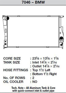 CSF Radiator BMW Z4 Roadster E89 N20 (2008-2016) [Aluminum] Manual or
