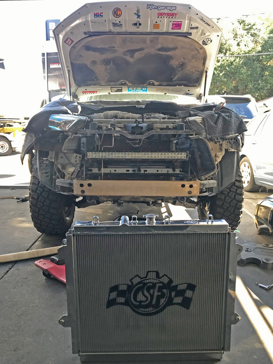 CSF Radiator Toyota 4Runner (2010-2020) [5th Gen 2 Row] Aluminum 7085 ...
