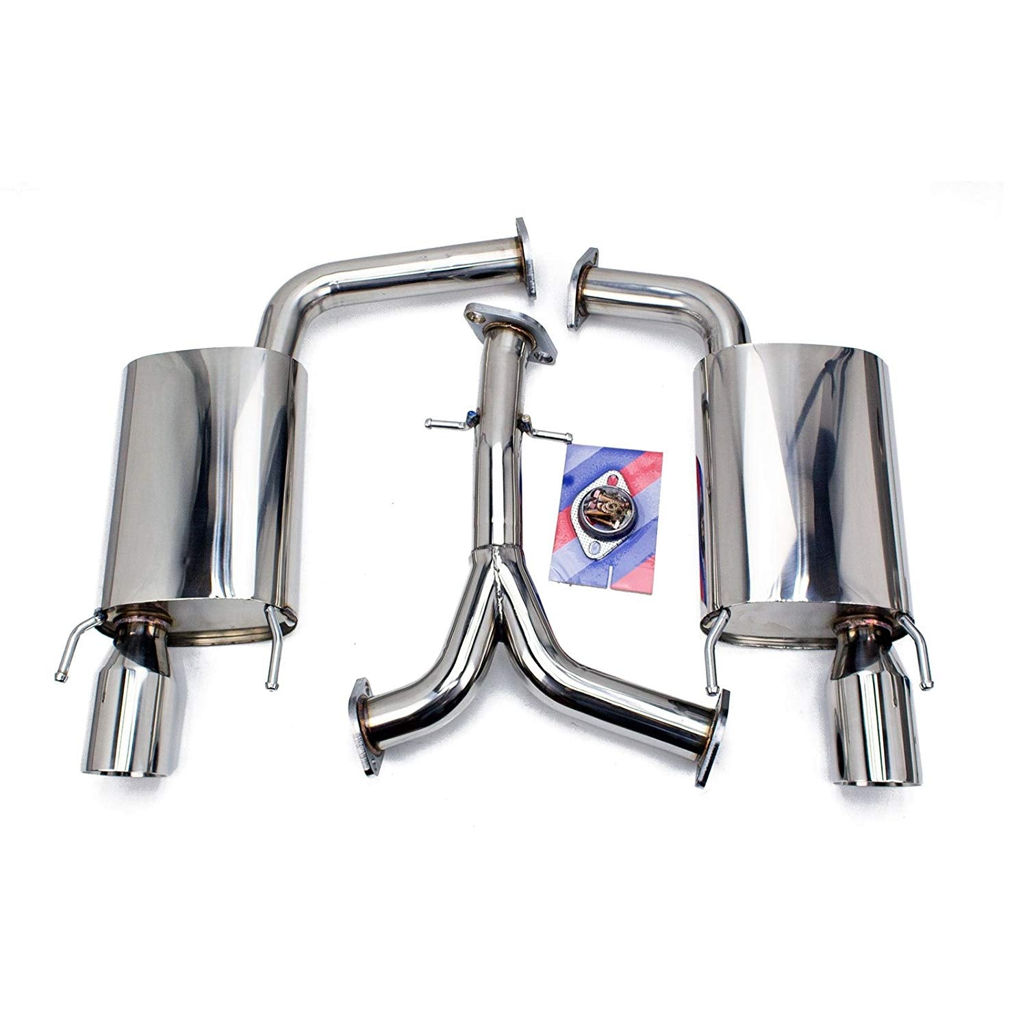 Rev9 Exhaust Lexus GS300 / GS350 (06-11) Dual Polished Mufflers w/ 4 ...