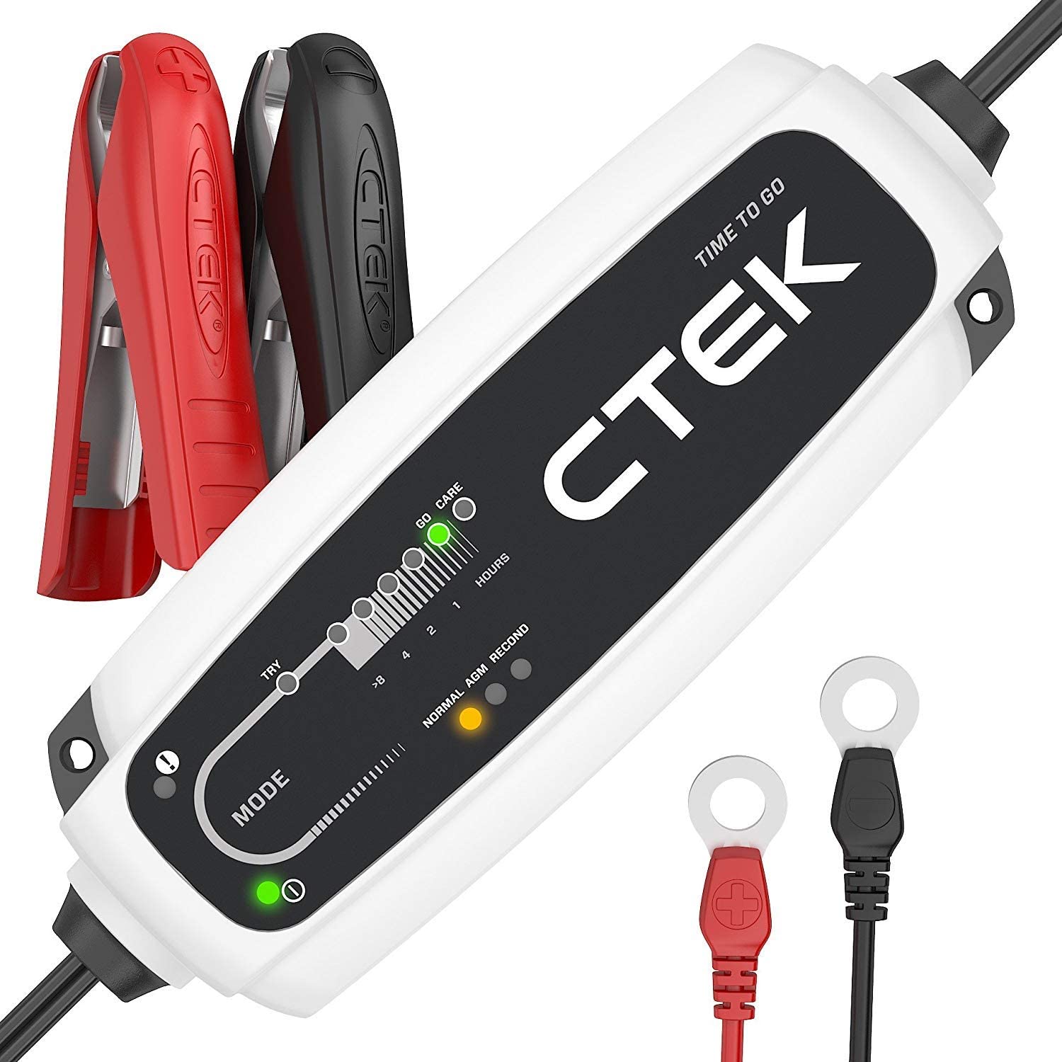 CTEK Battery Charger - CT5 Time To Go-12 Volt 4.3 Amp Charger & Mainta ...
