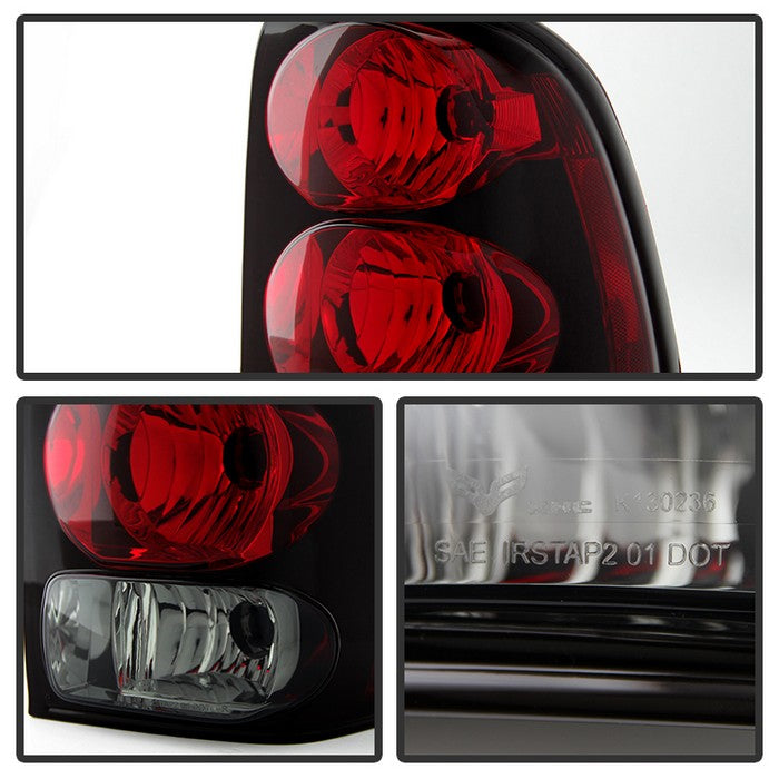 Xtune Tail Lights Chevy Trailblazer (02-09) [OEM Style w/ Circuit Boar