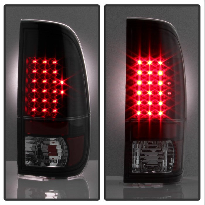 Xtune LED Tail Lights Ford F150 Styleside (97-03) Black or Chrome Hous