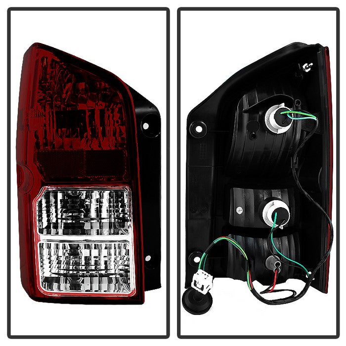 Xtune Tail Lights Nissan Pathfinder (05-12) [OEM Style] Chrome Housing