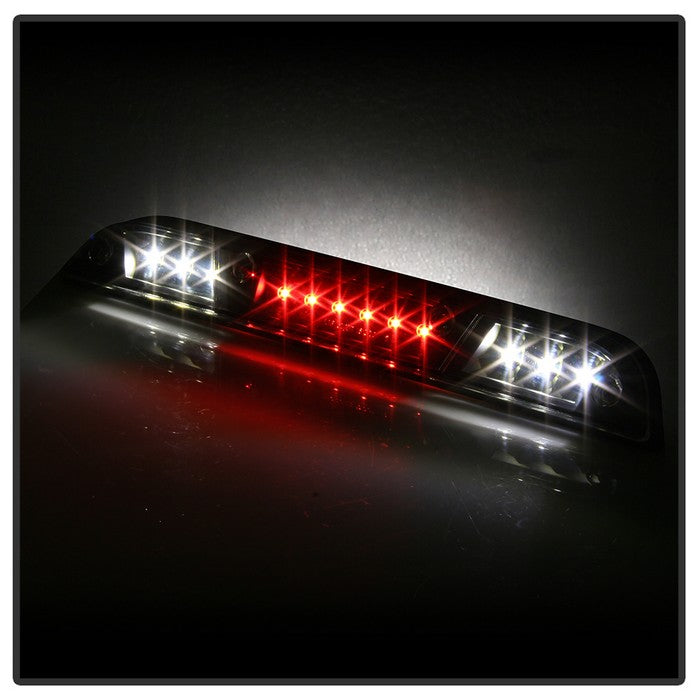Xtune LED 3RD Brake Light Ford F150 (15-17) Black / Chrome / Red Clear