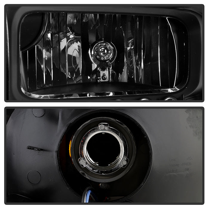 Xtune Headlights Ford Excursion (00-04) [w/ LED DRL] Black or Chrome w