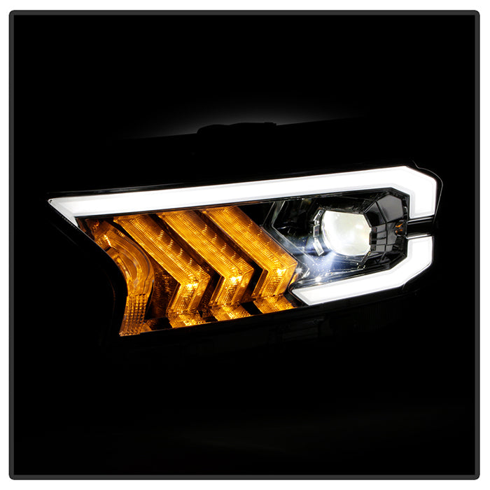 Xtune Full LED Projector Headlights Ford Ranger (19-22) [Light Bar DRL
