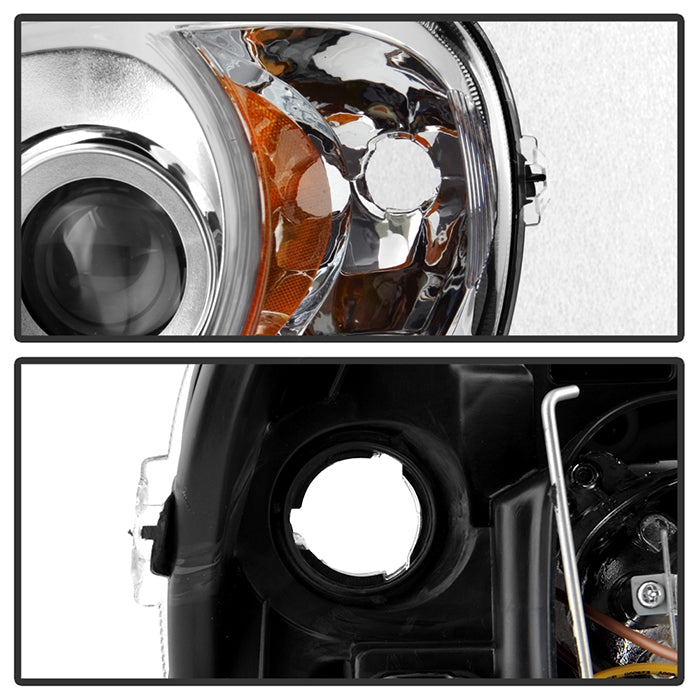 Xtune Projector Headlights Mercedes W163 ML-Class (98-01) Black or Chr
