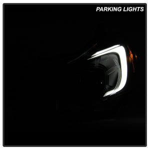 Xtune Projector Headlights Subaru Impreza (12-16) [DRL LED Light Bar