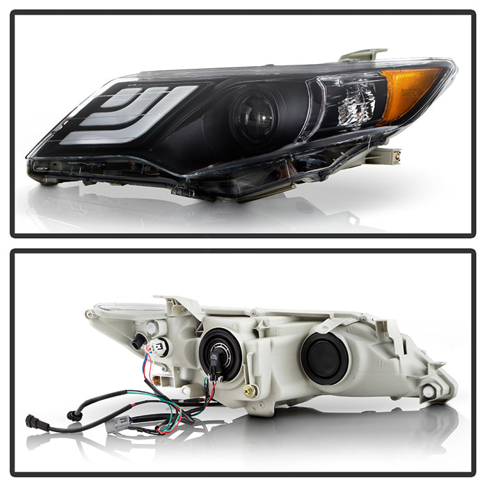 Xtune Projector Headlights Toyota Camry (12-14) [w/ LED DRL] Black or