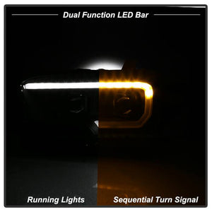 Xtune Projector Headlights Toyota Tacoma SR /SR5 (16-19) [w/ DRL LED L