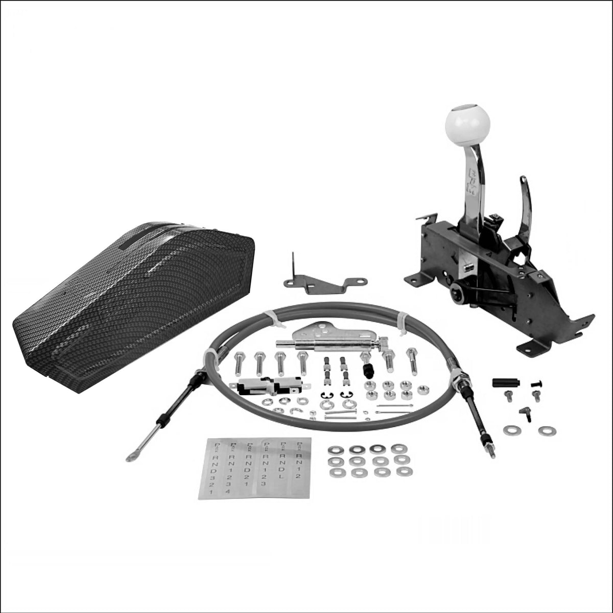 B&M Pro Ratchet Automatic 3 & 4-Speed Shifter Pontiac (66-95) 80843