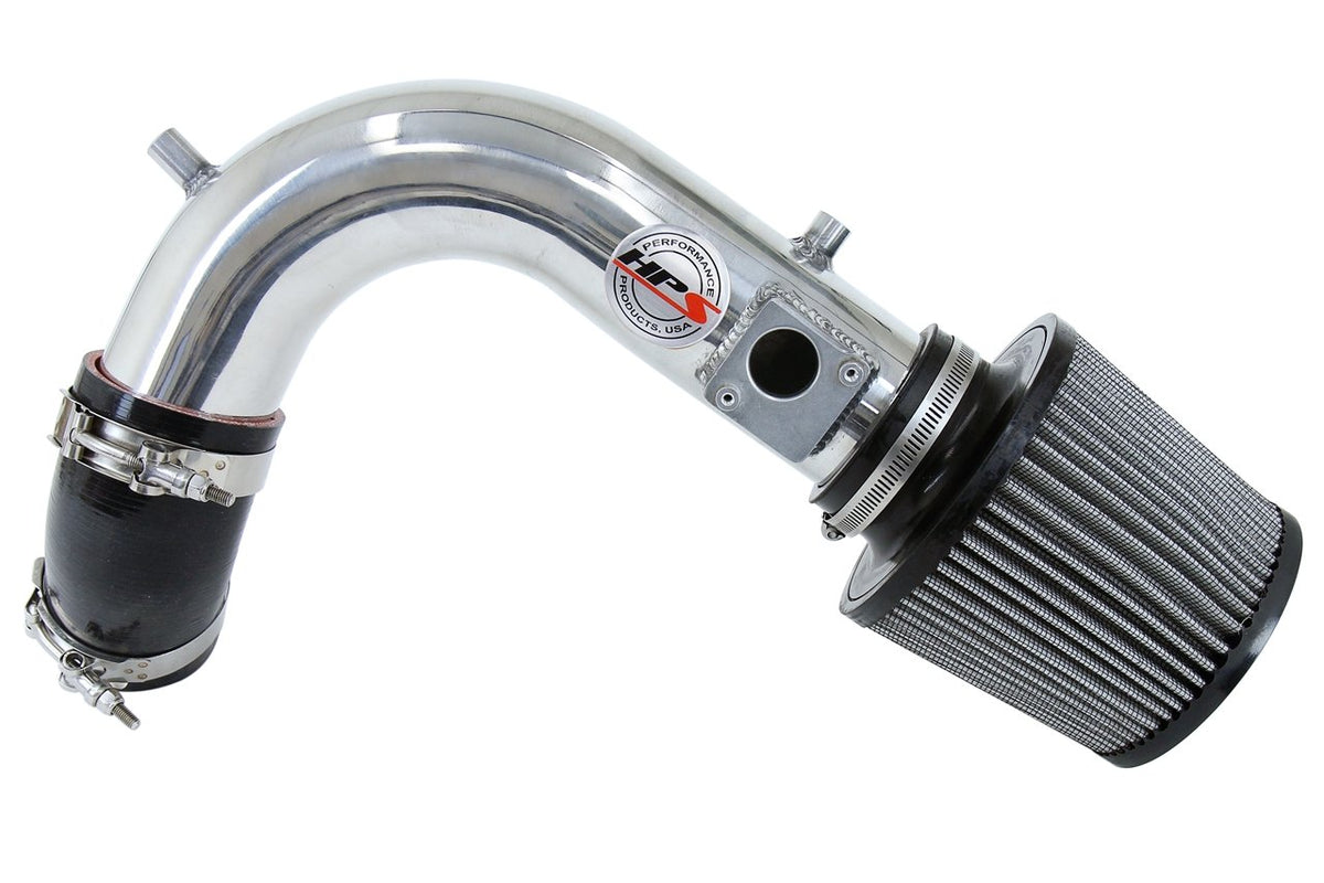 HPS Short Ram Air Intake Acura TSX 2.4L (2009-2014) Blue / Polished ...