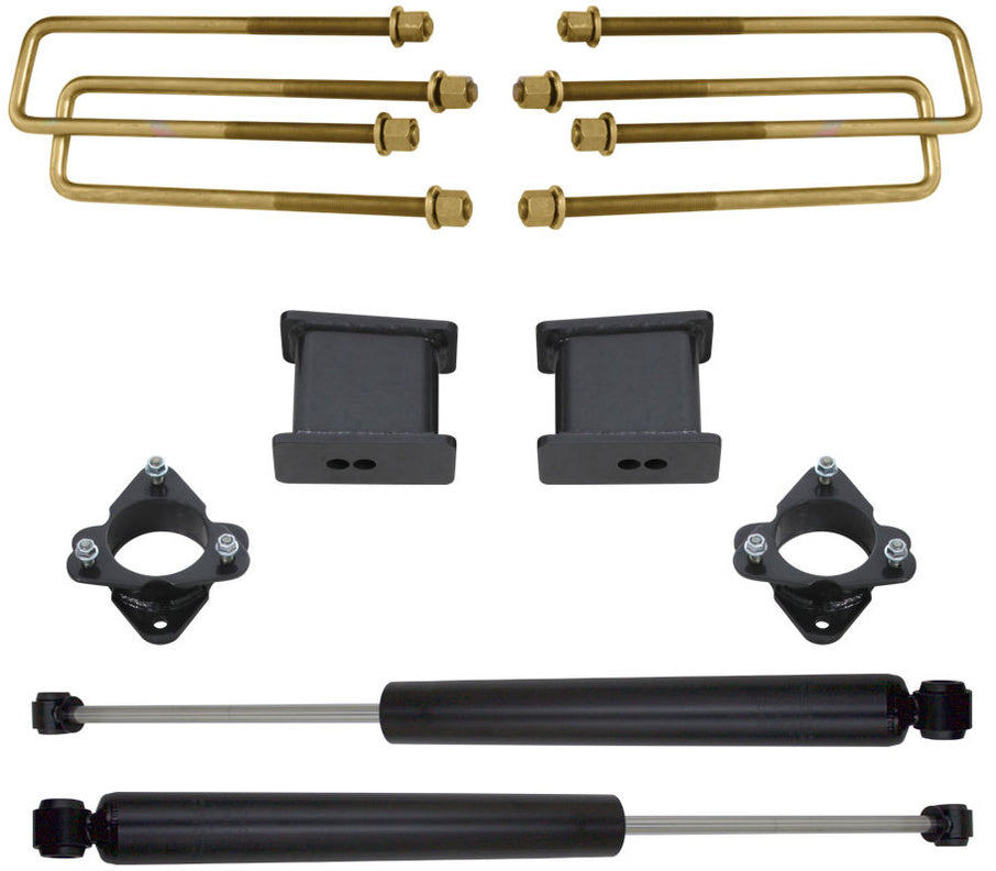 MaxTrac Lift Kit Chevy Silverado 1500 2WD (2007-2018) 3" Front / 4" Re