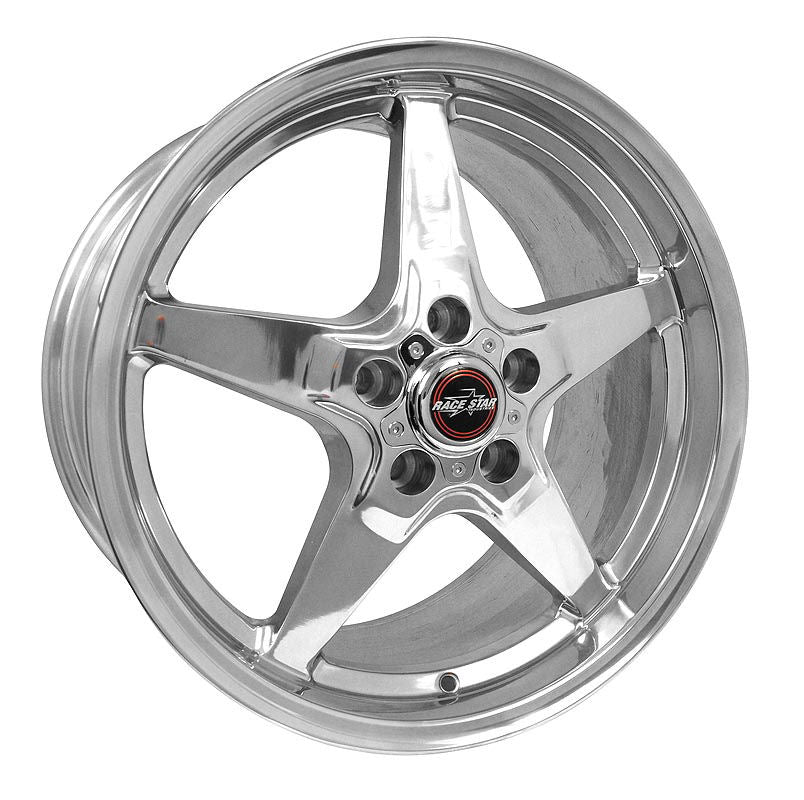 Race Star Wheels Drag Star (18x10.5, 5x4.75, +42 Offset) Polished