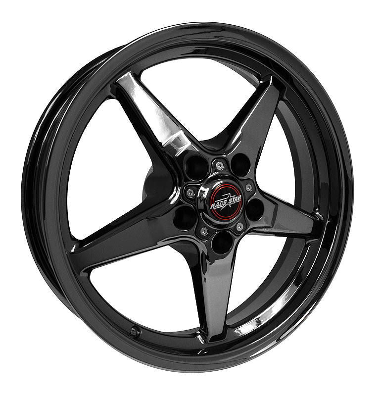 Race Star Wheels Drag Star (18x5, 5x4.75, -6 Offset) Gloss Black Finis