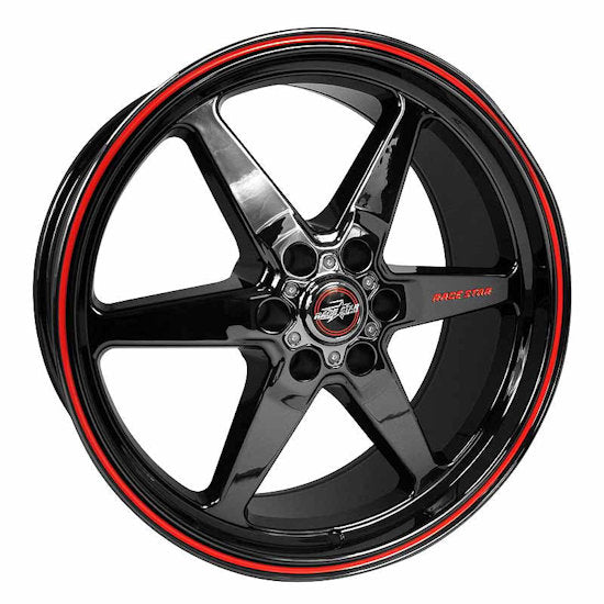 Race Star Wheels Truck Star (17x7, 6x5.50, 0 Offset) Black Chrome / Ch