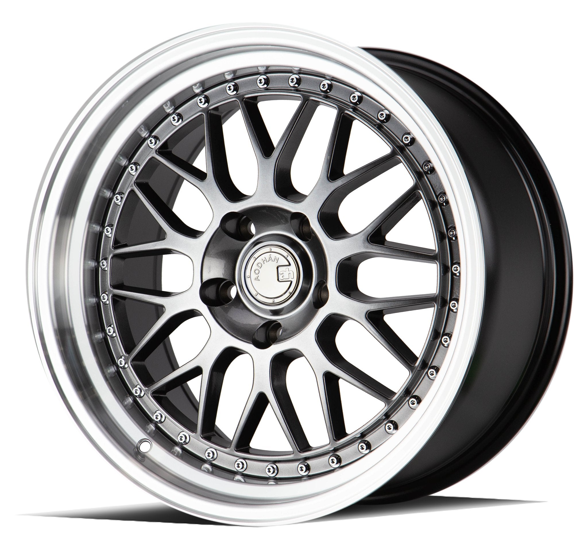 Aodhan AH02 Wheels (18x9.5 5x120 +35 Offset) Black / Silver